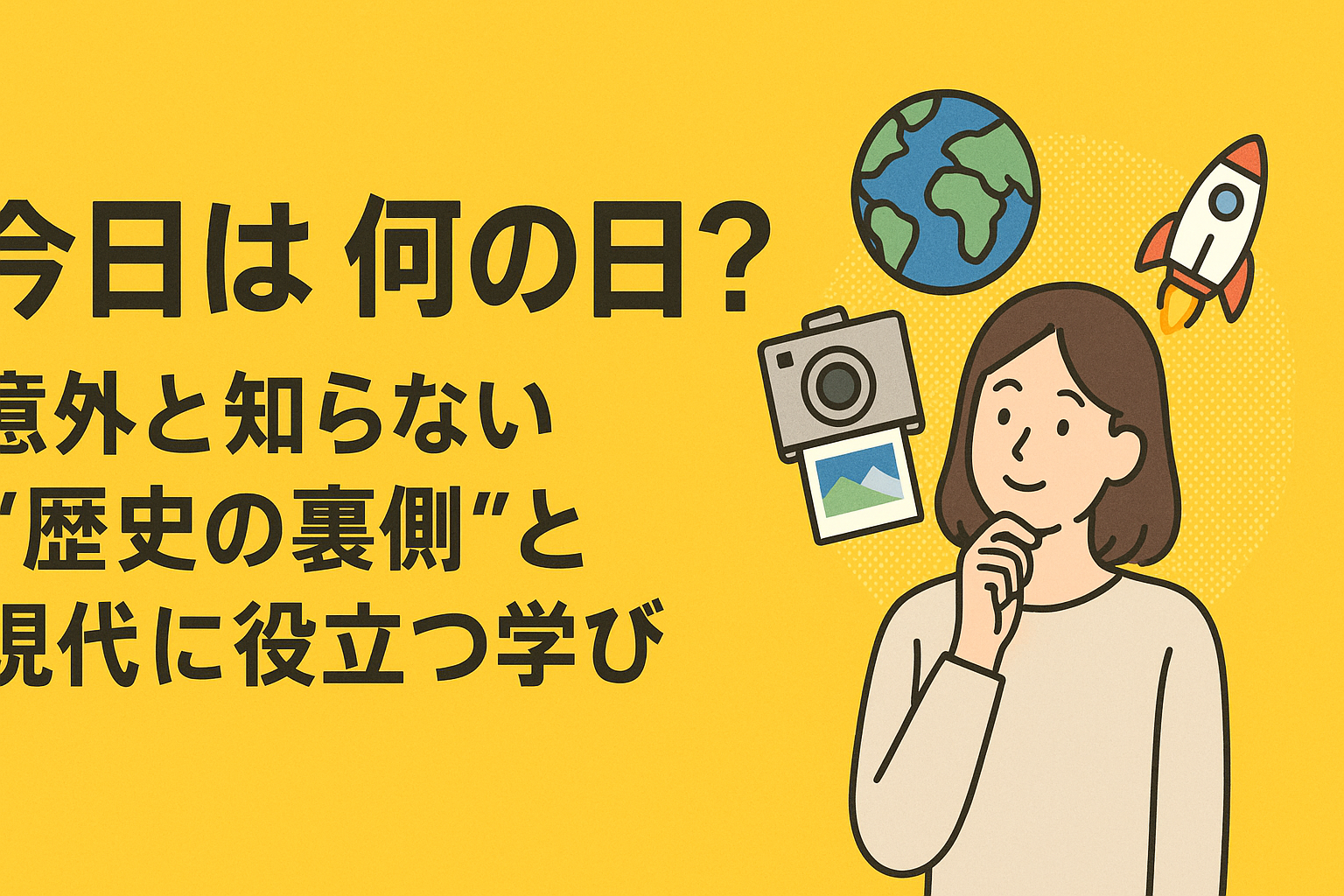 今日は何の日？意外と知らない“歴史の裏側”と現代に役立つ学び | YOKUSURUブログ
